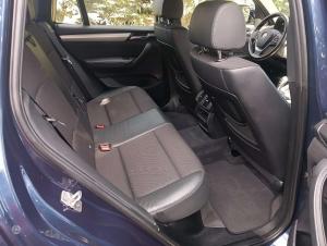 Blue BMW X3 2011 in Utena, with an engine capacity of 2.99 L and mileage of 290 thousand km for 9650 €, photo 16 on AUTOMOTO.COM.LV