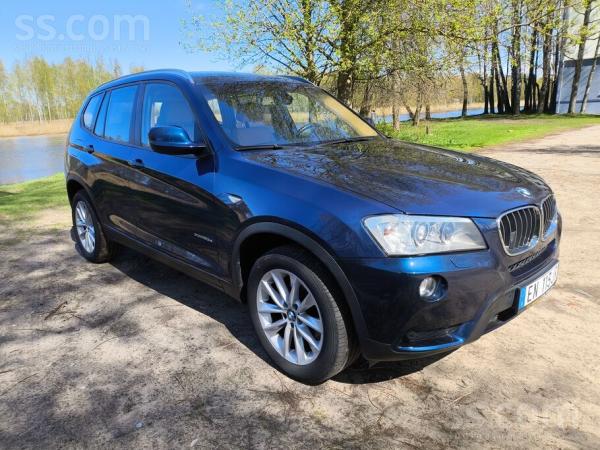Zils BMW X3 2012 Rīga, ar dzinēja tilpumu 2.00 L un nobraukumu 168 tūkst. km par 8499 €, foto 3 vietnē AUTOMOTO.COM.LV