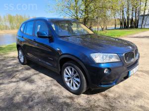 Zils BMW X3 2012 Rīga, ar dzinēja tilpumu 2.00 L un nobraukumu 168 tūkst. km par 8499 €, foto 3 vietnē AUTOMOTO.COM.LV