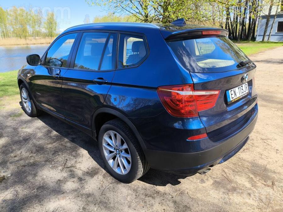 Zils BMW X3 2012 Rīga, ar dzinēja tilpumu 2.00 L un nobraukumu 168 tūkst. km par 8499 €, foto 6 vietnē AUTOMOTO.COM.LV