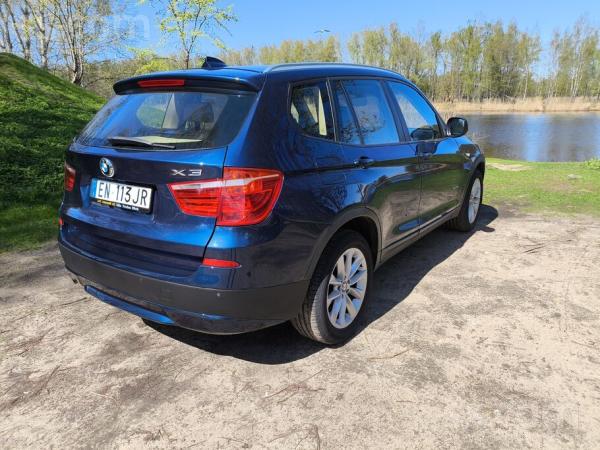 Zils BMW X3 2012 Rīga, ar dzinēja tilpumu 2.00 L un nobraukumu 168 tūkst. km par 8499 €, foto 8 vietnē AUTOMOTO.COM.LV