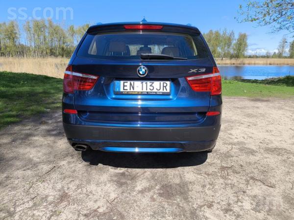 Zils BMW X3 2012 Rīga, ar dzinēja tilpumu 2.00 L un nobraukumu 168 tūkst. km par 8499 €, foto 10 vietnē AUTOMOTO.COM.LV