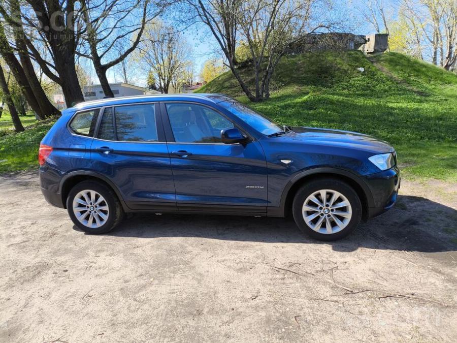 Zils BMW X3 2012 Rīga, ar dzinēja tilpumu 2.00 L un nobraukumu 168 tūkst. km par 8499 €, foto 13 vietnē AUTOMOTO.COM.LV
