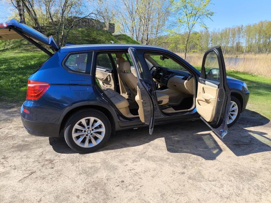 Zils BMW X3 2012 Rīga, ar dzinēja tilpumu 2.00 L un nobraukumu 168 tūkst. km par 8499 €, foto 14 vietnē AUTOMOTO.COM.LV