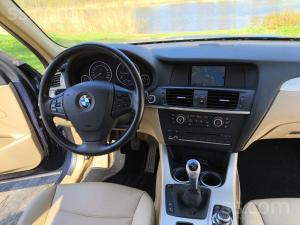 Zils BMW X3 2012 Rīga, ar dzinēja tilpumu 2.00 L un nobraukumu 168 tūkst. km par 8499 €, foto 23 vietnē AUTOMOTO.COM.LV