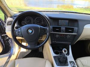 Zils BMW X3 2012 Rīga, ar dzinēja tilpumu 2.00 L un nobraukumu 168 tūkst. km par 8499 €, foto 24 vietnē AUTOMOTO.COM.LV