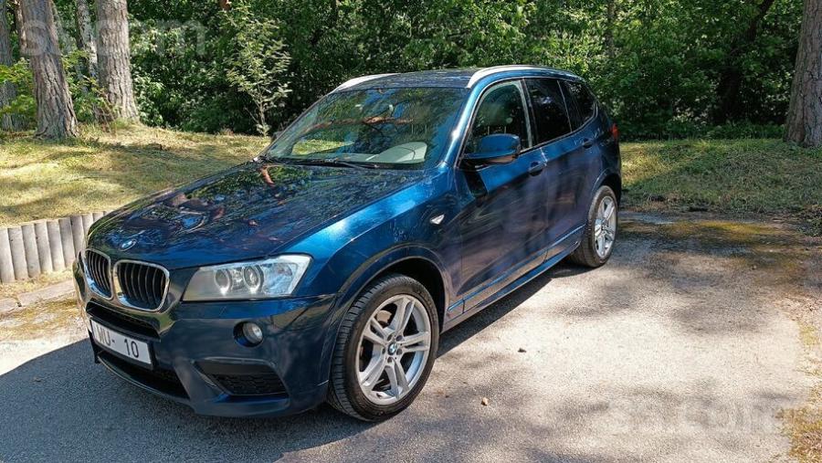 Zils BMW X3 2012 Rīga, ar dzinēja tilpumu 2.00 L un nobraukumu 221 tūkst. km par 10500 €, foto 1 vietnē AUTOMOTO.COM.LV