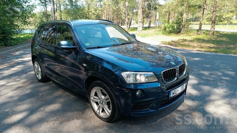 Zils BMW X3 2012 Rīga, ar dzinēja tilpumu 2.00 L un nobraukumu 221 tūkst. km par 10500 €, foto 2 vietnē AUTOMOTO.COM.LV