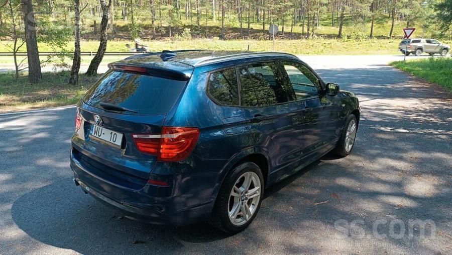Zils BMW X3 2012 Rīga, ar dzinēja tilpumu 2.00 L un nobraukumu 221 tūkst. km par 10500 €, foto 3 vietnē AUTOMOTO.COM.LV