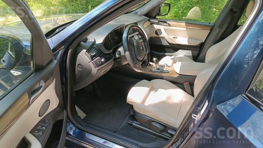 Zils BMW X3 2012 Rīga, ar dzinēja tilpumu 2.00 L un nobraukumu 221 tūkst. km par 10500 €, foto 8 vietnē AUTOMOTO.COM.LV
