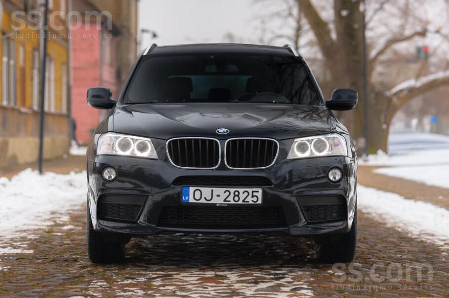 Blue BMW X3 2012 in Jelgava, with an engine capacity of 2.00 L and mileage of 245 thousand km for 12100 €, photo 2 on AUTOMOTO.COM.LV