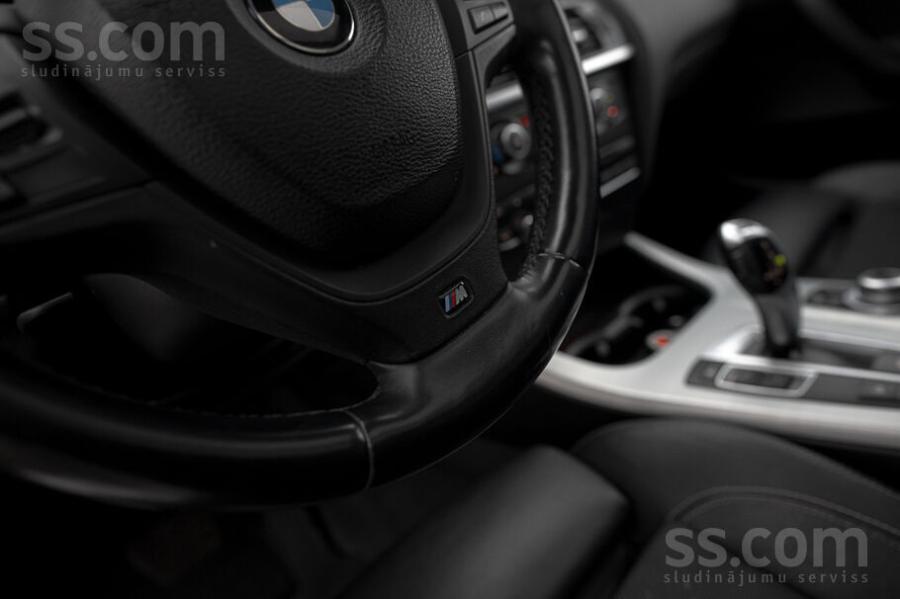 Blue BMW X3 2012 in Jelgava, with an engine capacity of 2.00 L and mileage of 245 thousand km for 12100 €, photo 10 on AUTOMOTO.COM.LV