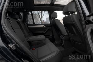 Blue BMW X3 2012 in Jelgava, with an engine capacity of 2.00 L and mileage of 245 thousand km for 12100 €, photo 19 on AUTOMOTO.COM.LV