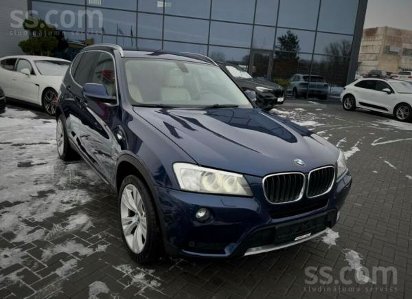 Zils BMW X3 2012 Telšiai, ar dzinēja tilpumu 2.00 L un nobraukumu 229 tūkst. km par 9199 €, foto 1 vietnē AUTOMOTO.COM.LV