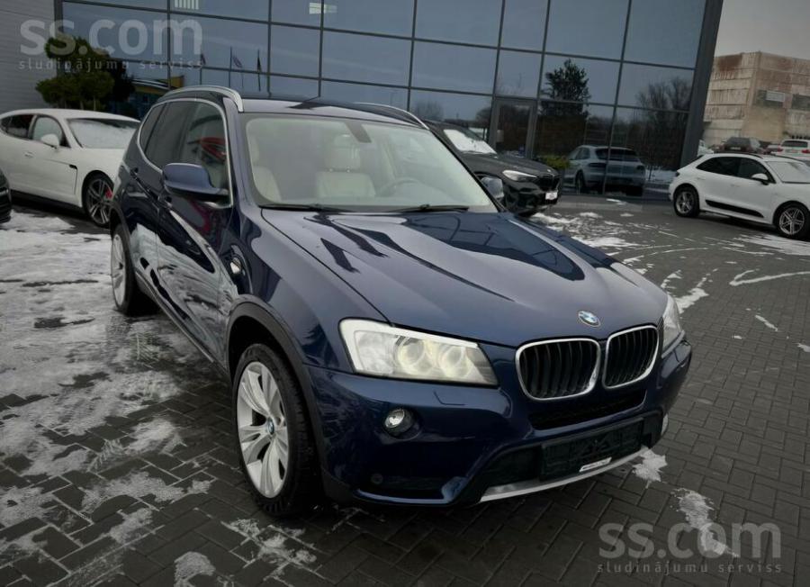 Zils BMW X3 2012 Telšiai, ar dzinēja tilpumu 2.00 L un nobraukumu 229 tūkst. km par 9199 €, foto 1 vietnē AUTOMOTO.COM.LV