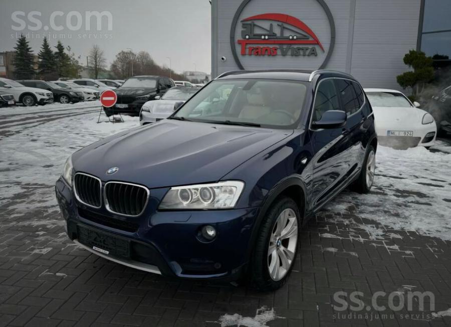 Zils BMW X3 2012 Telšiai, ar dzinēja tilpumu 2.00 L un nobraukumu 229 tūkst. km par 9199 €, foto 3 vietnē AUTOMOTO.COM.LV