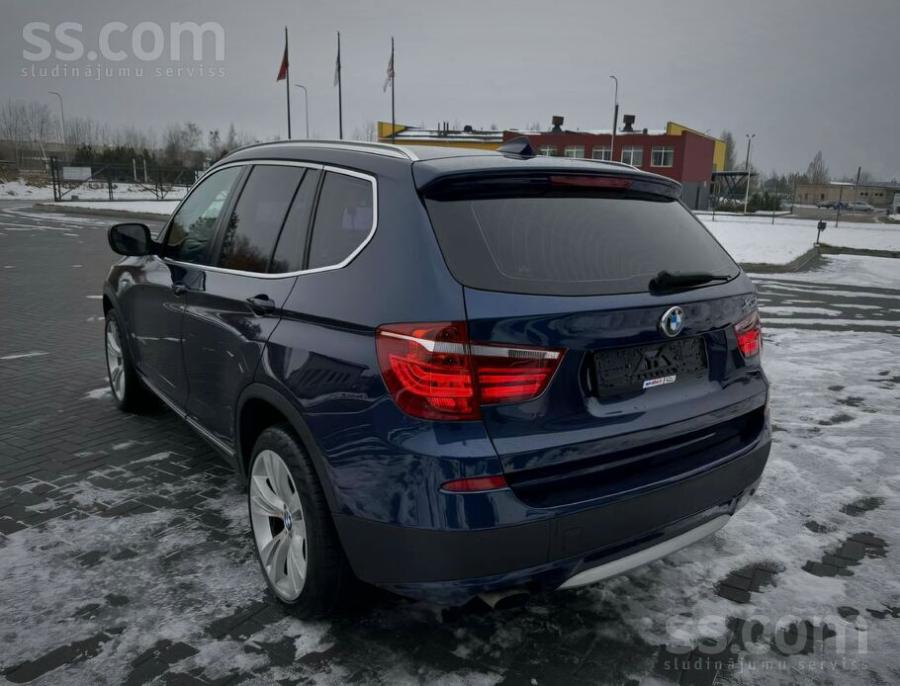 Zils BMW X3 2012 Telšiai, ar dzinēja tilpumu 2.00 L un nobraukumu 229 tūkst. km par 9199 €, foto 4 vietnē AUTOMOTO.COM.LV