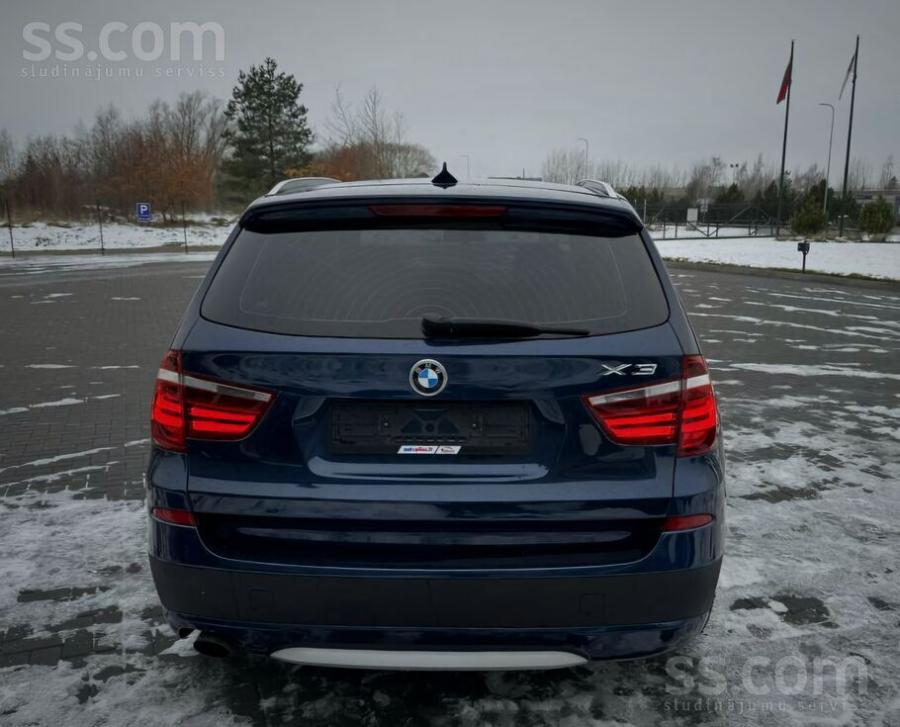 Zils BMW X3 2012 Telšiai, ar dzinēja tilpumu 2.00 L un nobraukumu 229 tūkst. km par 9199 €, foto 5 vietnē AUTOMOTO.COM.LV