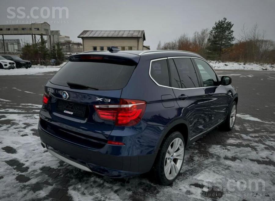 Zils BMW X3 2012 Telšiai, ar dzinēja tilpumu 2.00 L un nobraukumu 229 tūkst. km par 9199 €, foto 6 vietnē AUTOMOTO.COM.LV