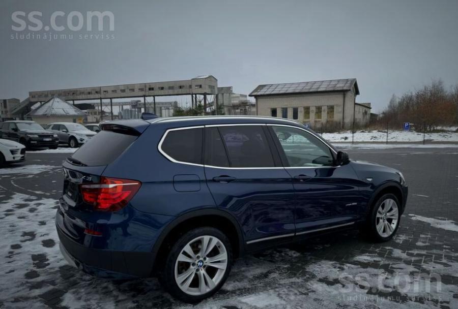 Zils BMW X3 2012 Telšiai, ar dzinēja tilpumu 2.00 L un nobraukumu 229 tūkst. km par 9199 €, foto 9 vietnē AUTOMOTO.COM.LV