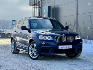 Blue BMW X3 2012 in Vilnius, with an engine capacity of 2.99 L and mileage of 263 thousand km for 10950 €, photo  on AUTOMOTO.COM.LV
