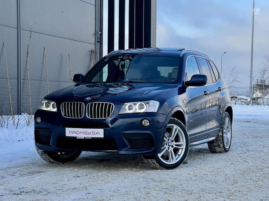 Zils BMW X3 2012 Viļņa, ar dzinēja tilpumu 2.99 L un nobraukumu 263 tūkst. km par 10950 €, foto 3 vietnē AUTOMOTO.COM.LV