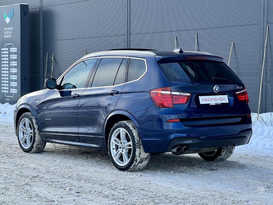 Zils BMW X3 2012 Viļņa, ar dzinēja tilpumu 2.99 L un nobraukumu 263 tūkst. km par 10950 €, foto 9 vietnē AUTOMOTO.COM.LV