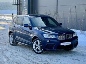 Zils BMW X3 2012 Viļņa, ar dzinēja tilpumu 2.99 L un nobraukumu 263 tūkst. km par 10950 €, foto 14 vietnē AUTOMOTO.COM.LV