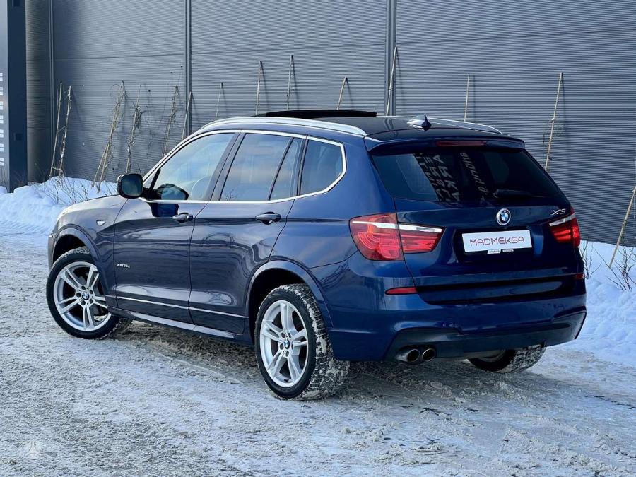 Zils BMW X3 2012 Viļņa, ar dzinēja tilpumu 2.99 L un nobraukumu 263 tūkst. km par 10950 €, foto 15 vietnē AUTOMOTO.COM.LV