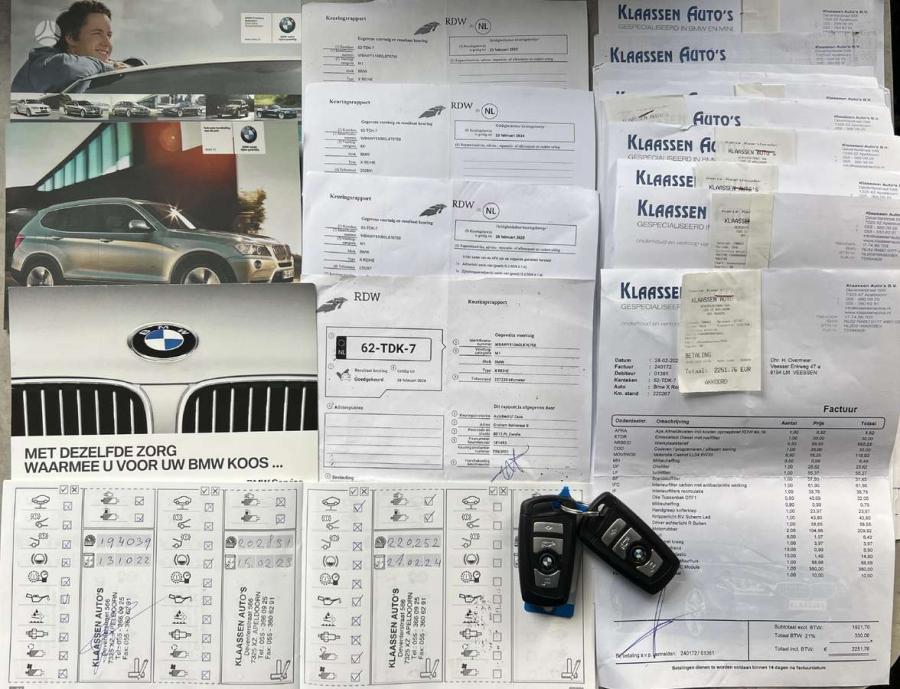 Zils BMW X3 2012 Viļņa, ar dzinēja tilpumu 2.99 L un nobraukumu 263 tūkst. km par 10950 €, foto 39 vietnē AUTOMOTO.COM.LV