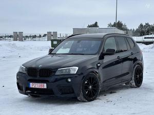Blue BMW X3 2012 in Vilnius, with an engine capacity of 2.99 L and mileage of 220 thousand km for 10999 €, photo  on AUTOMOTO.COM.LV