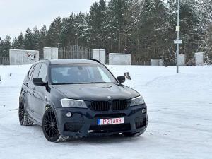 Blue BMW X3 2012 in Vilnius, with an engine capacity of 2.99 L and mileage of 220 thousand km for 10999 €, photo 4 on AUTOMOTO.COM.LV