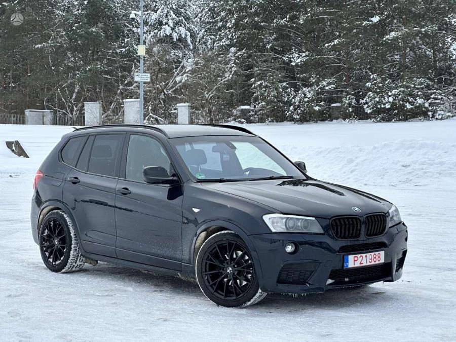Blue BMW X3 2012 in Vilnius, with an engine capacity of 2.99 L and mileage of 220 thousand km for 10999 €, photo 5 on AUTOMOTO.COM.LV
