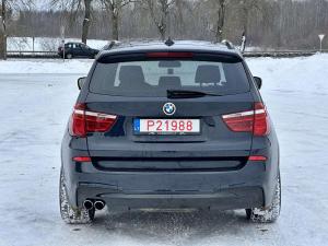 Blue BMW X3 2012 in Vilnius, with an engine capacity of 2.99 L and mileage of 220 thousand km for 10999 €, photo 8 on AUTOMOTO.COM.LV