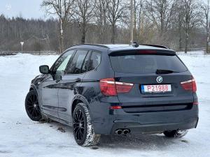 Blue BMW X3 2012 in Vilnius, with an engine capacity of 2.99 L and mileage of 220 thousand km for 10999 €, photo 9 on AUTOMOTO.COM.LV
