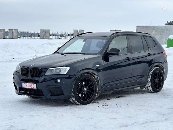 Синий БМВ Х3 2012 в Вильнюс, объемом двигателя 2.99 л и пробегом 220 тыс. км за 10999 €, фото 11 на AUTOMOTO.COM.LV
