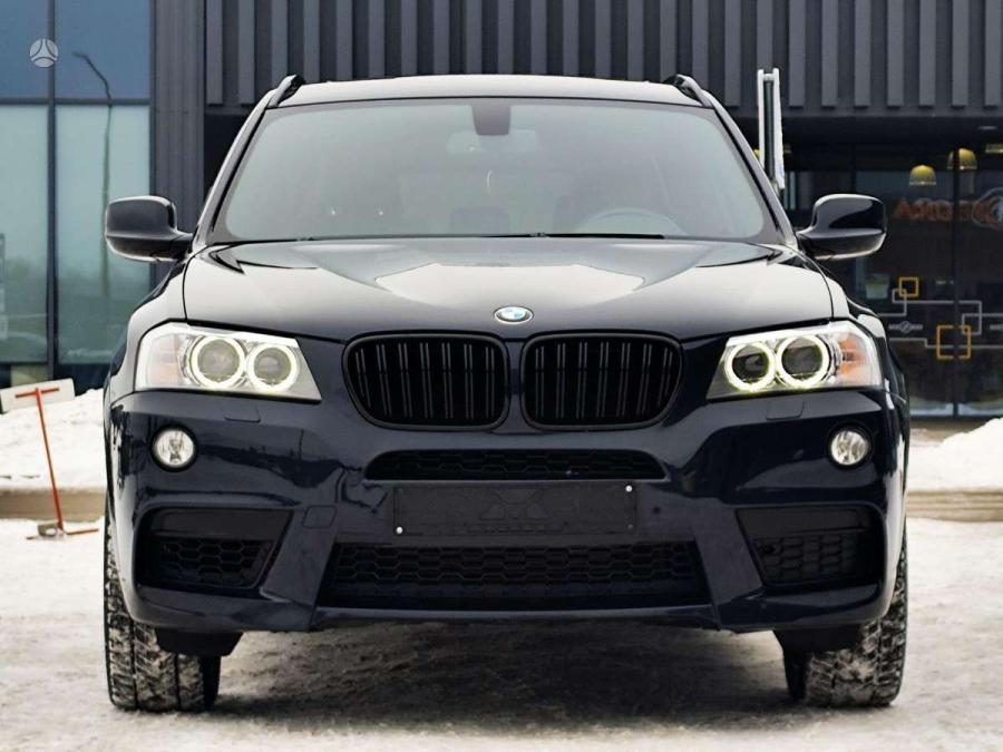Blue BMW X3 2012 in Siauliai, with an engine capacity of 2.00 L and mileage of 240 thousand km for 12950 €, photo 6 on AUTOMOTO.COM.LV