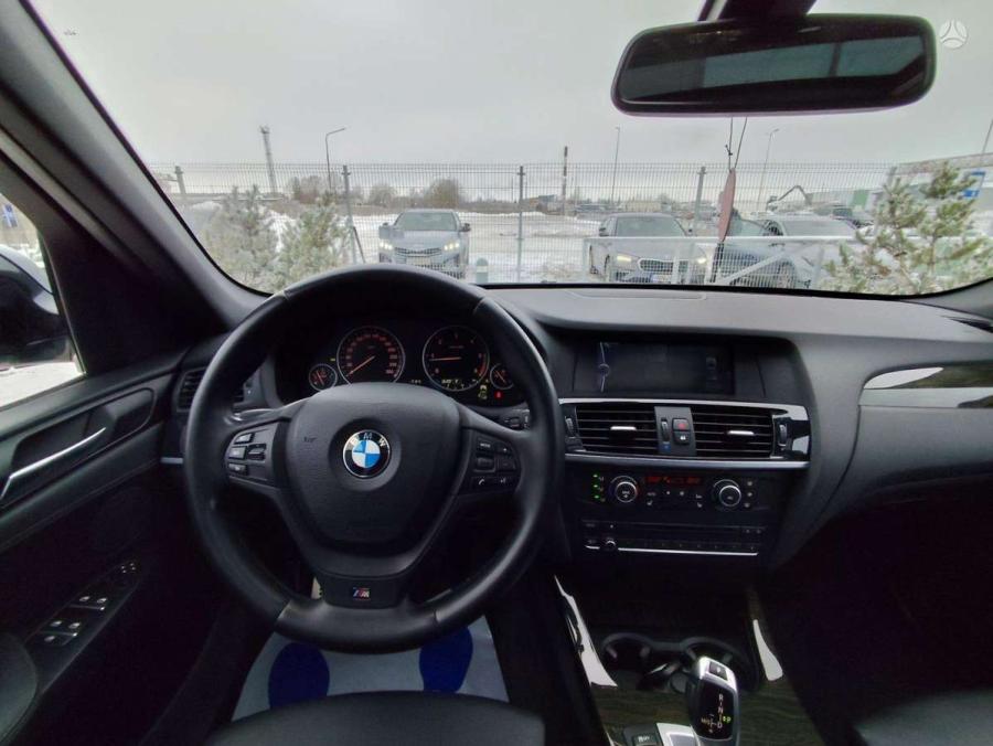 Blue BMW X3 2012 in Siauliai, with an engine capacity of 2.00 L and mileage of 240 thousand km for 12950 €, photo 17 on AUTOMOTO.COM.LV