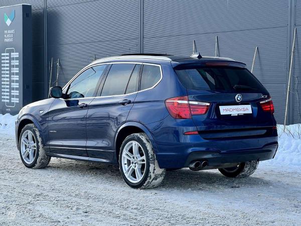 Blue BMW X3 2012 in Vilnius, with an engine capacity of 2.99 L and mileage of 263 thousand km for 10950 €, photo 2 on AUTOMOTO.COM.LV