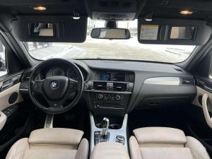 Blue BMW X3 2012 in Vilnius, with an engine capacity of 2.99 L and mileage of 263 thousand km for 10950 €, photo 21 on AUTOMOTO.COM.LV