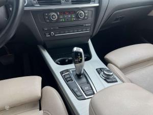 Blue BMW X3 2012 in Vilnius, with an engine capacity of 2.99 L and mileage of 263 thousand km for 10950 €, photo 29 on AUTOMOTO.COM.LV