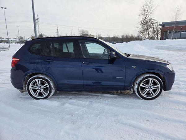 Blue BMW X3 2012 in Siauliai, with an engine capacity of 2.00 L and mileage of 205 thousand km for 4500 €, photo 1 on AUTOMOTO.COM.LV