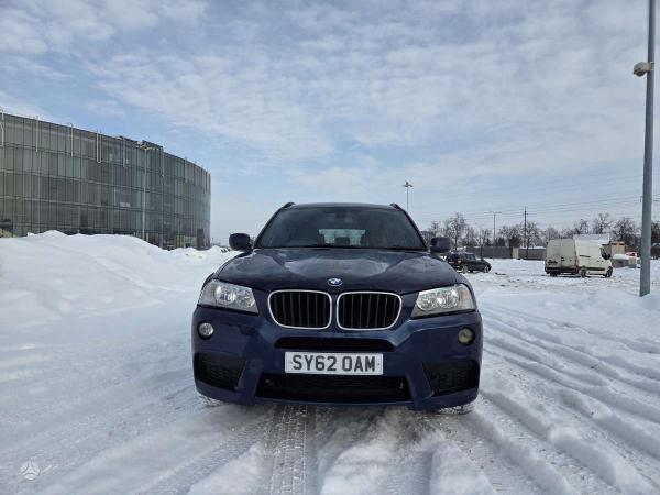 Blue BMW X3 2012 in Siauliai, with an engine capacity of 2.00 L and mileage of 205 thousand km for 4500 €, photo 4 on AUTOMOTO.COM.LV