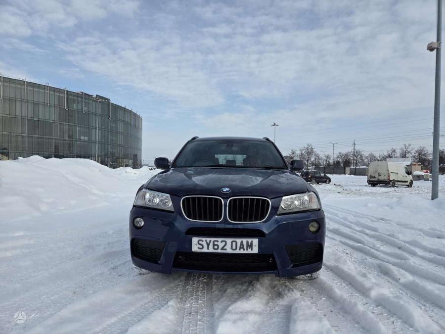 Blue BMW X3 2012 in Siauliai, with an engine capacity of 2.00 L and mileage of 205 thousand km for 4500 €, photo 4 on AUTOMOTO.COM.LV