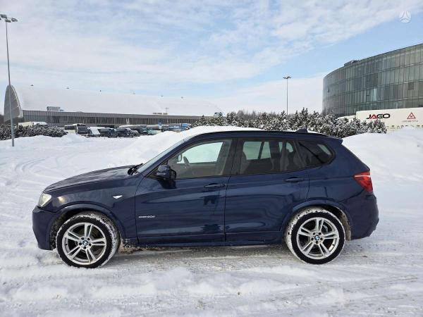 Blue BMW X3 2012 in Siauliai, with an engine capacity of 2.00 L and mileage of 205 thousand km for 4500 €, photo 6 on AUTOMOTO.COM.LV