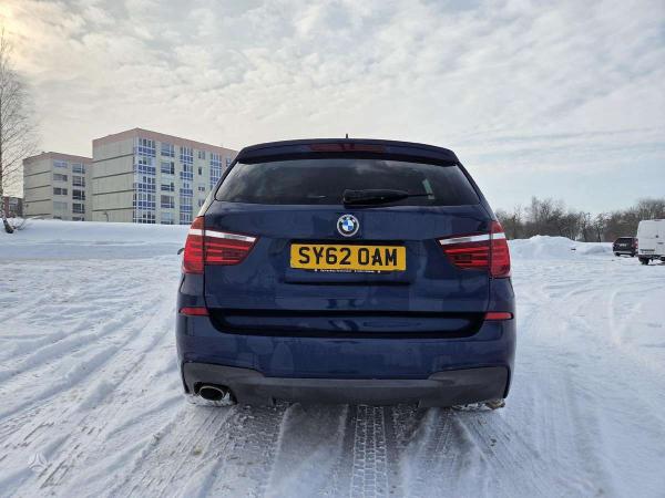 Blue BMW X3 2012 in Siauliai, with an engine capacity of 2.00 L and mileage of 205 thousand km for 4500 €, photo 8 on AUTOMOTO.COM.LV