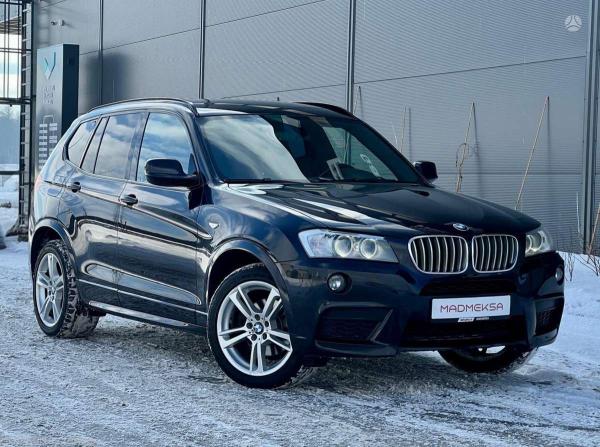 Zils BMW X3 2012 Viļņa, ar dzinēja tilpumu 2.99 L un nobraukumu 350 tūkst. km par 9190 €, foto 1 vietnē AUTOMOTO.COM.LV