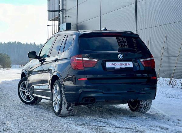 Zils BMW X3 2012 Viļņa, ar dzinēja tilpumu 2.99 L un nobraukumu 350 tūkst. km par 9190 €, foto 2 vietnē AUTOMOTO.COM.LV