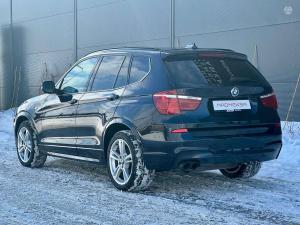 Blue BMW X3 2012 in Vilnius, with an engine capacity of 2.99 L and mileage of 350 thousand km for 9190 €, photo 8 on AUTOMOTO.COM.LV