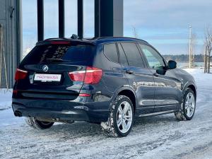 Blue BMW X3 2012 in Vilnius, with an engine capacity of 2.99 L and mileage of 350 thousand km for 9190 €, photo 10 on AUTOMOTO.COM.LV